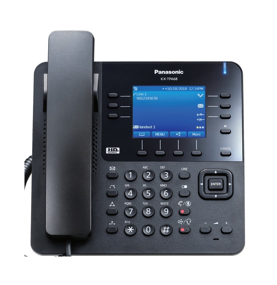Tissaf.com #1 | Téléphone IP Panasonic sans fil et intelligent KX-TPA68 (KX-TPA68CEB)