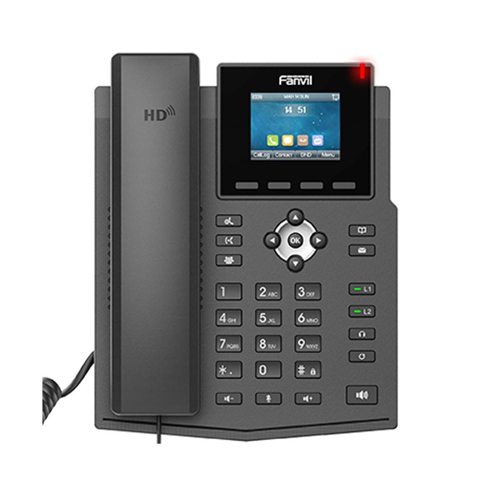 Vendeur Officiel Agréé #1 | Téléphone Wi-Fi Fanvil X3SW (X3SW)